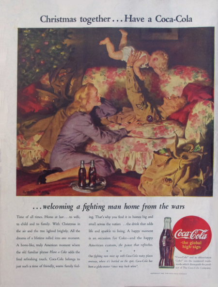Coca-Cola Advertisements in World War II – Vintage Magazine Shoppe